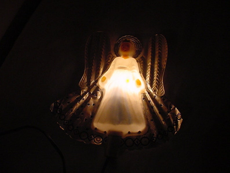 Vintage Timco Electric Lighted Angel Christmas Tree Topper 22 - Etsy