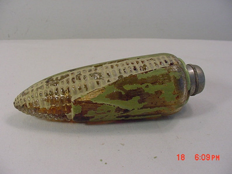 Antique Glass Figural Corn Ear Bottle 18 - 1241 - Etsy