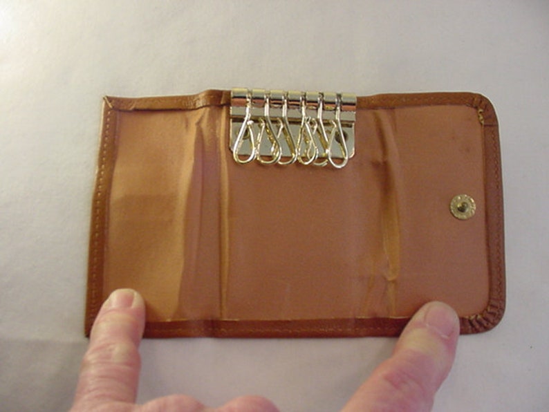 Vintage Rolfs Cowhide Key Kaddy in Original Box Never Used 18 | Etsy