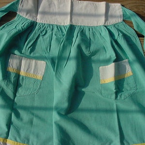 2 Vintage Hand Sewn Aprons With Pockets 23 - 132 - Etsy