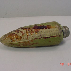 Antique Glass Figural Corn Ear Bottle 18 - 1241 - Etsy