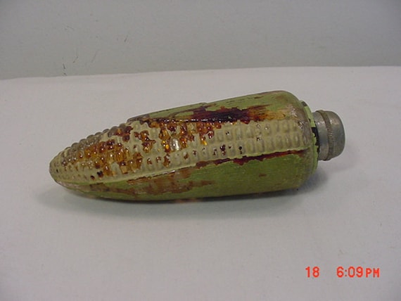 Antique Glass Figural Corn Ear Bottle 18 1241 - Etsy