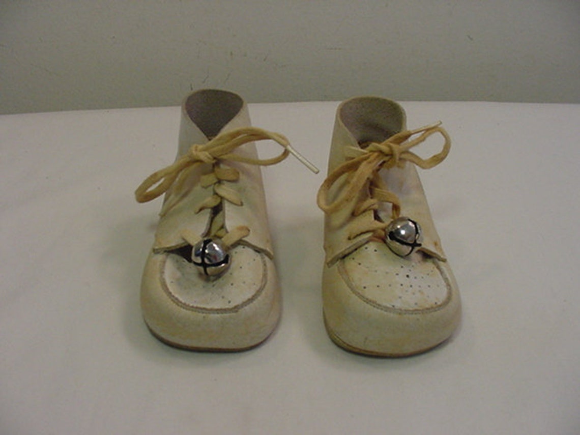 Vintage Baby Shoes With Jingle Bells - for Display Only 19 - 1243 - Etsy