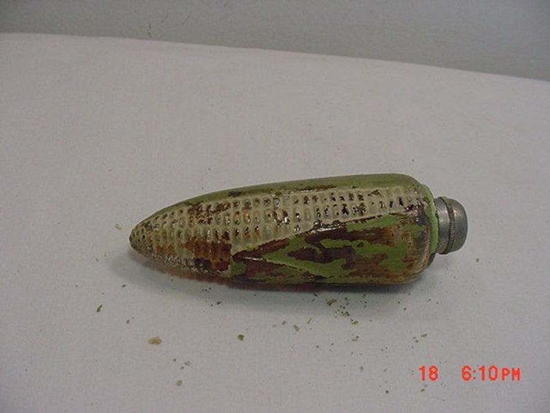 Antique Glass Figural Corn Ear Bottle 18 - 1241 - Etsy