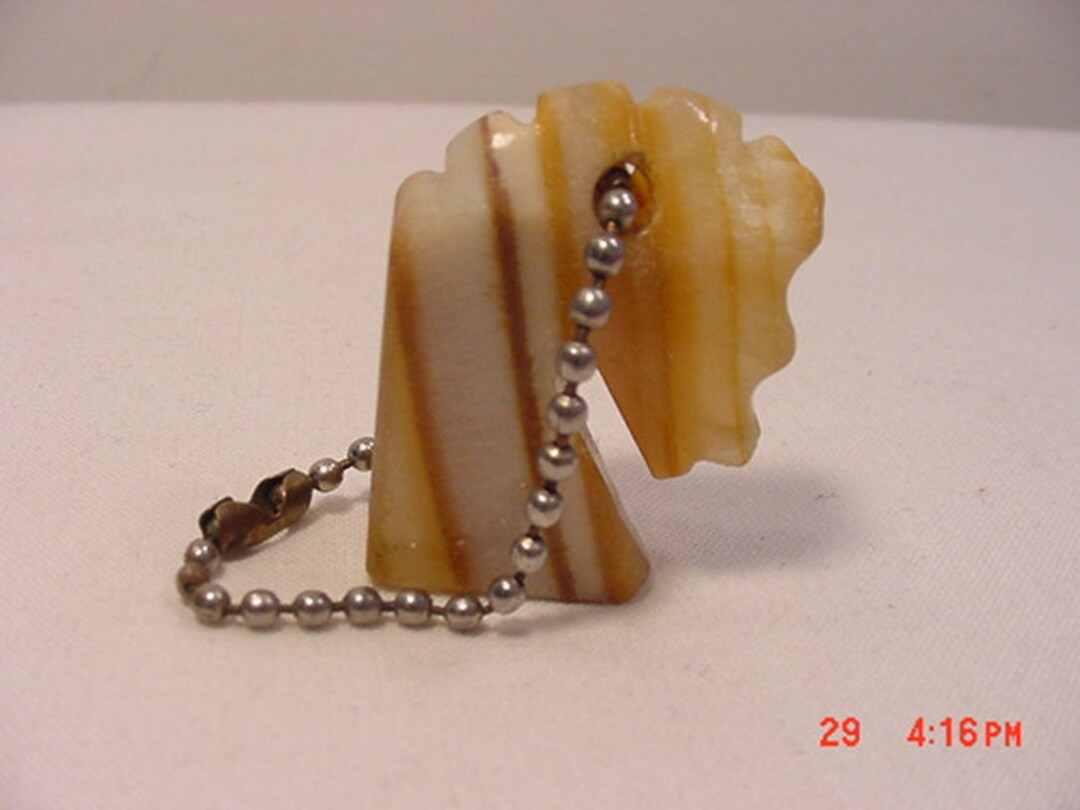 Vintage Mexico Carved Onyx Horse Head Keychain 16 - 897 - Etsy
