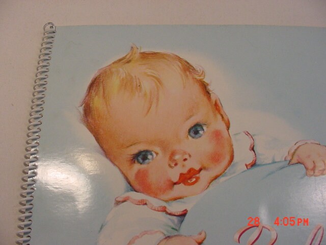 Vintage 1960's Era Baby Book 18 1106 - Etsy