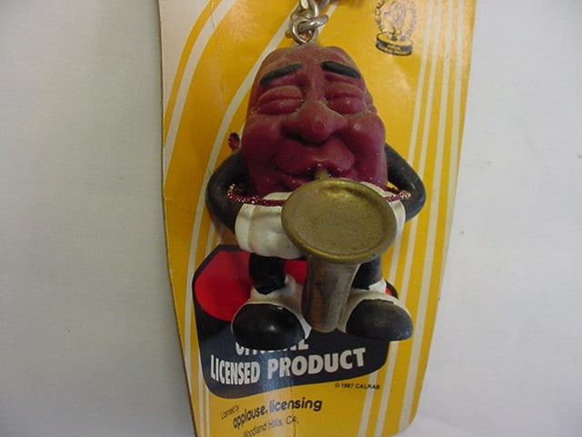 Vintage 1987 California Raisins Plastic Key Chain 19 910 | Etsy