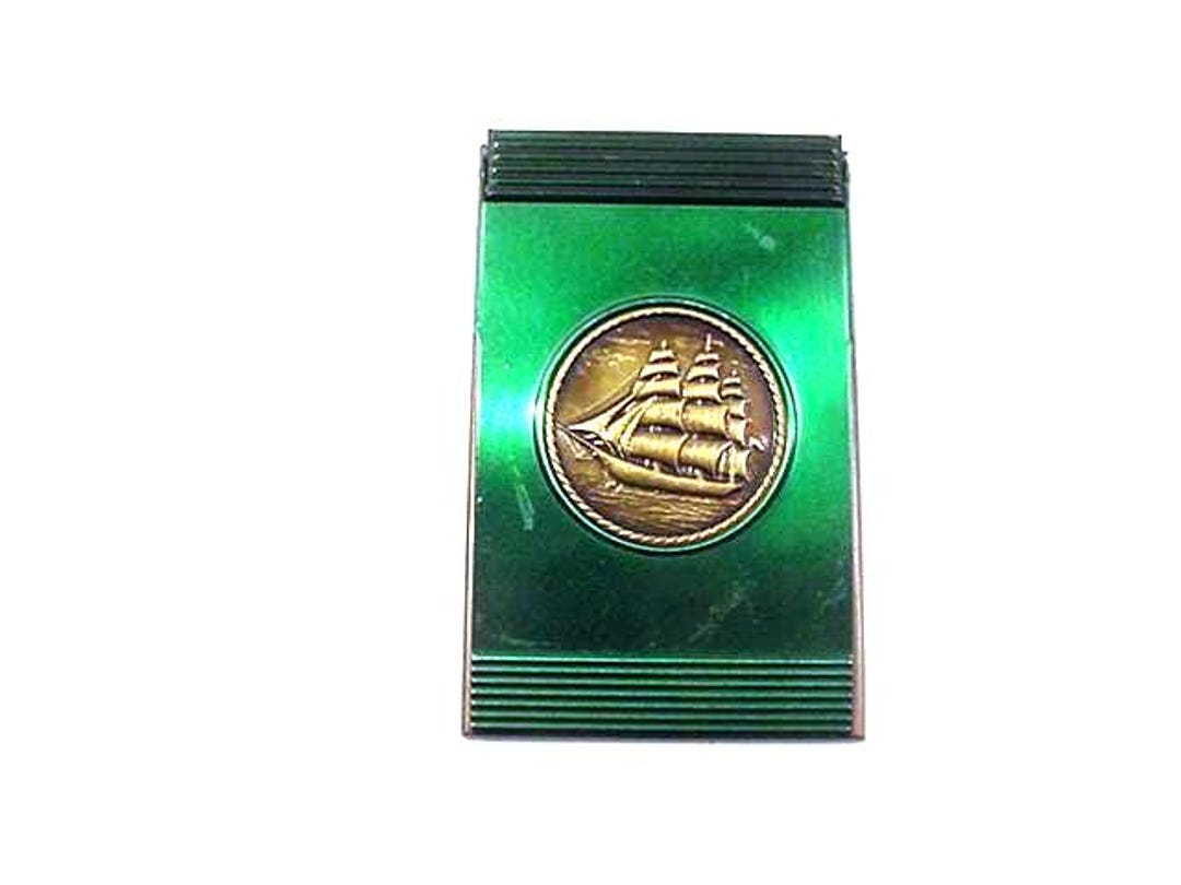 Vintage Metal Note Paper Holder With Tall Ship / Sail Boat 25 - 420 - Etsy