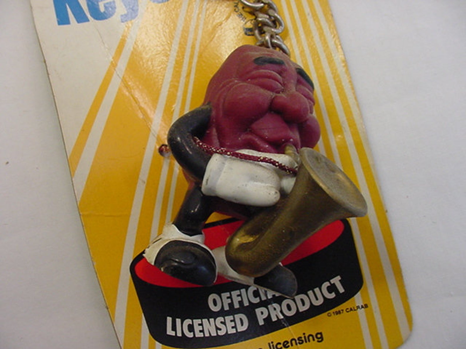Vintage 1987 California Raisins Plastic Key Chain 19 910 - Etsy