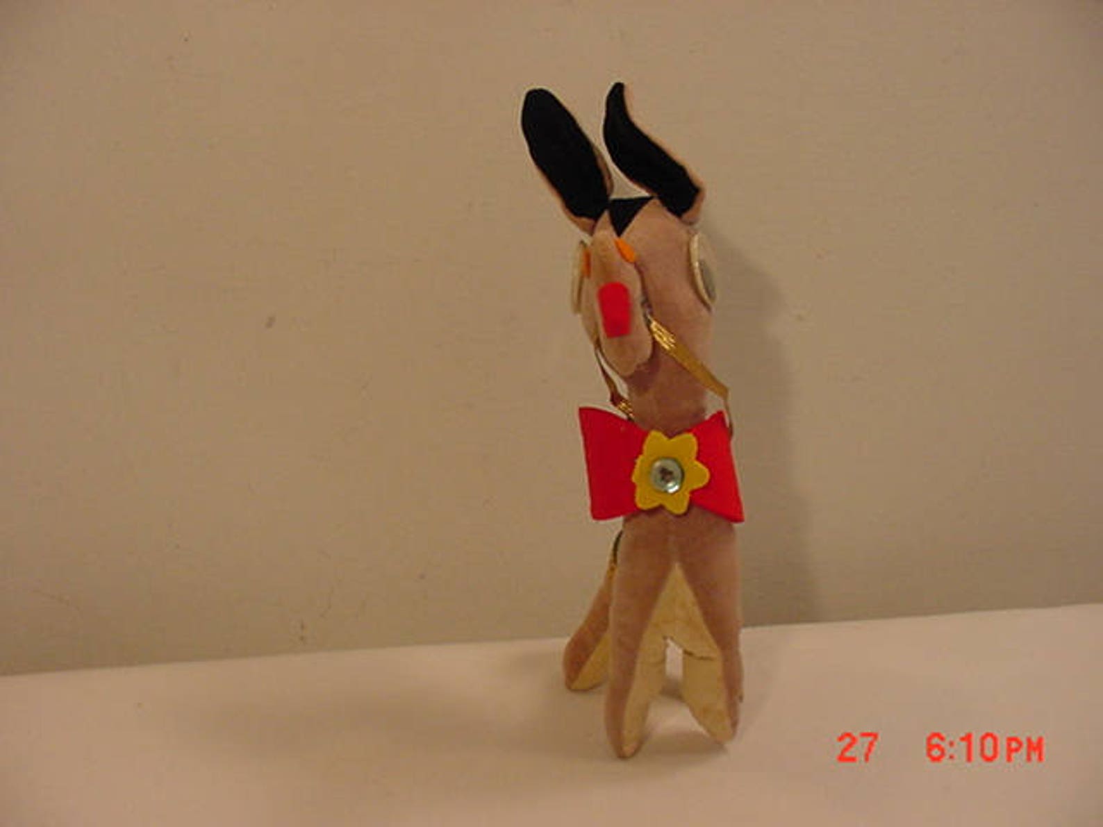 Vintage Googly Eyed Donkey Mule Plush Toy 17 1382 | Etsy