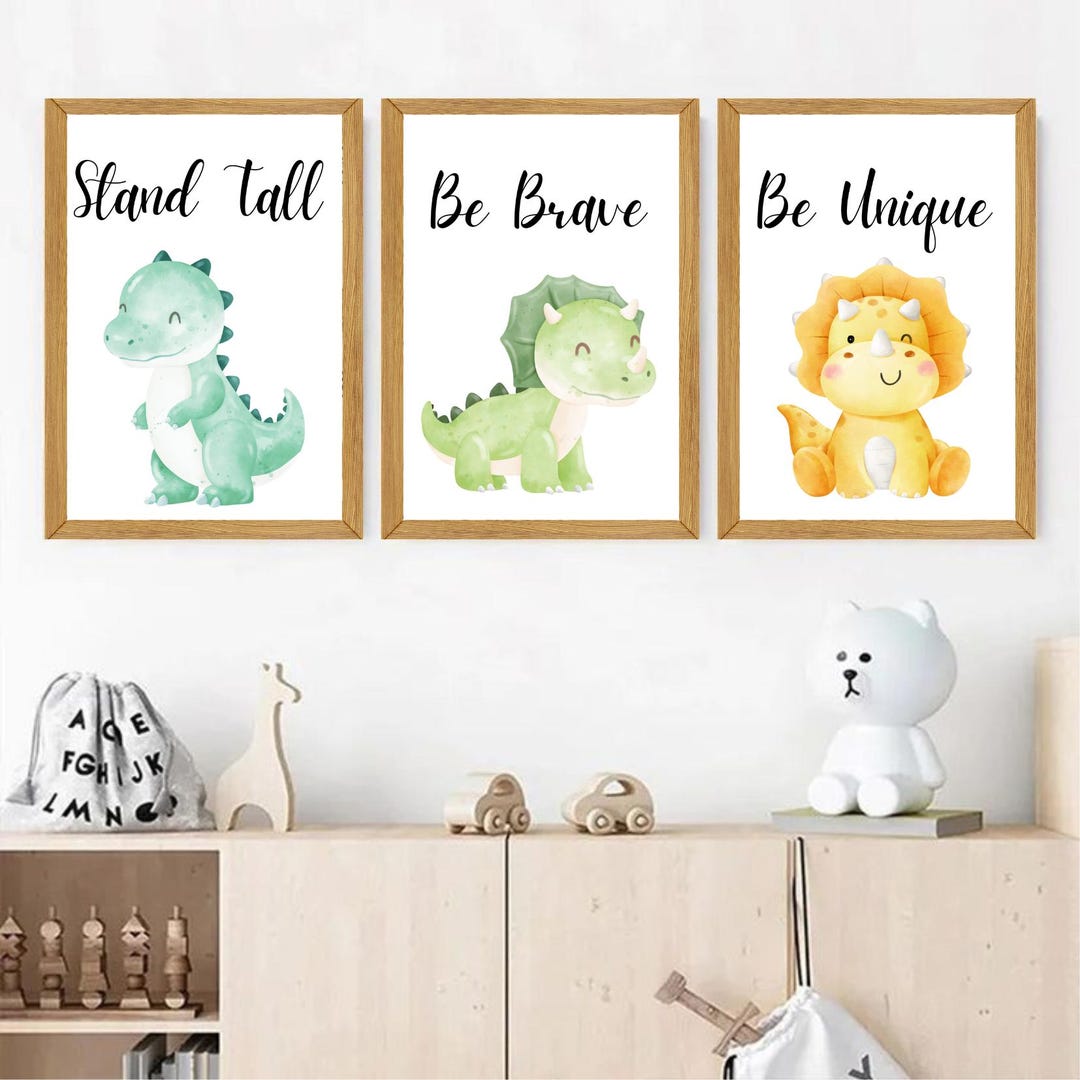 Kids Dino Photo Frame, Instant Download Ready to Print - Etsy