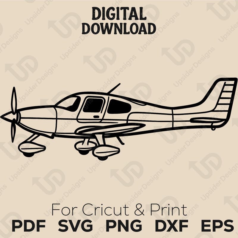 Plane Drawing Print - Etsy