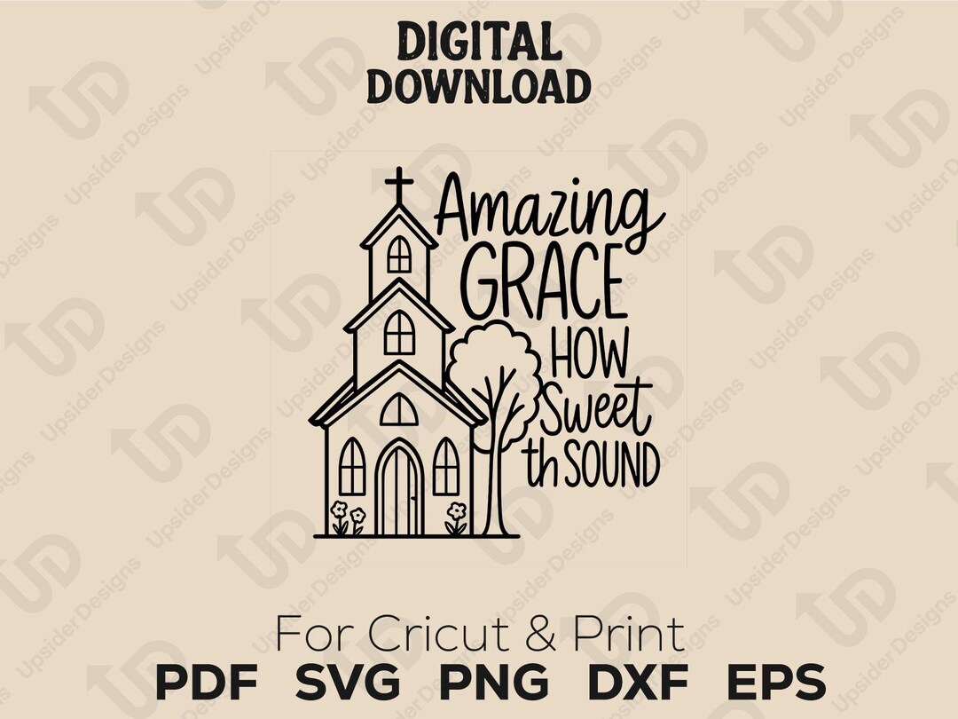Grace SVG Cut File, Elegant Script Word Art for Cricut, Silhouette ...