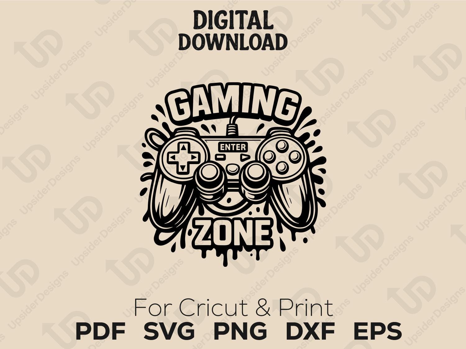 Level up Gamer Controller SVG Bundle | Gaming Legend & Play Hard Quotes ...