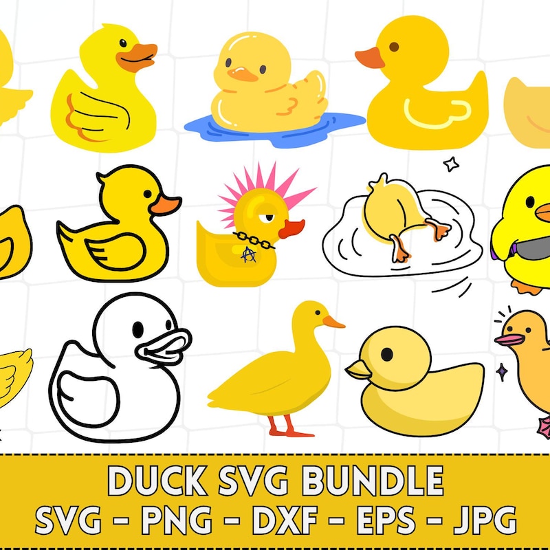 Duck Svg - Etsy