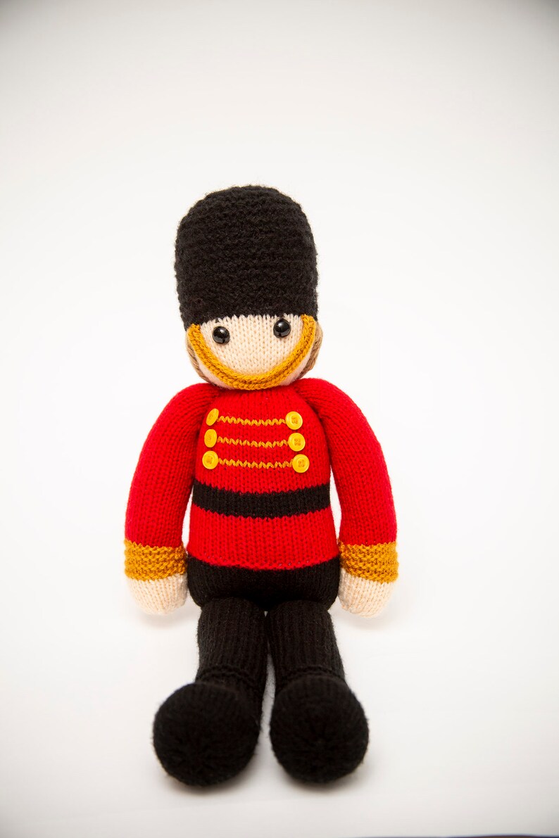 Toy Soldier Knitting Pattern - Etsy UK