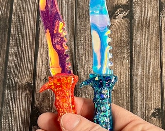 Opal Knife With Handle - Etsy