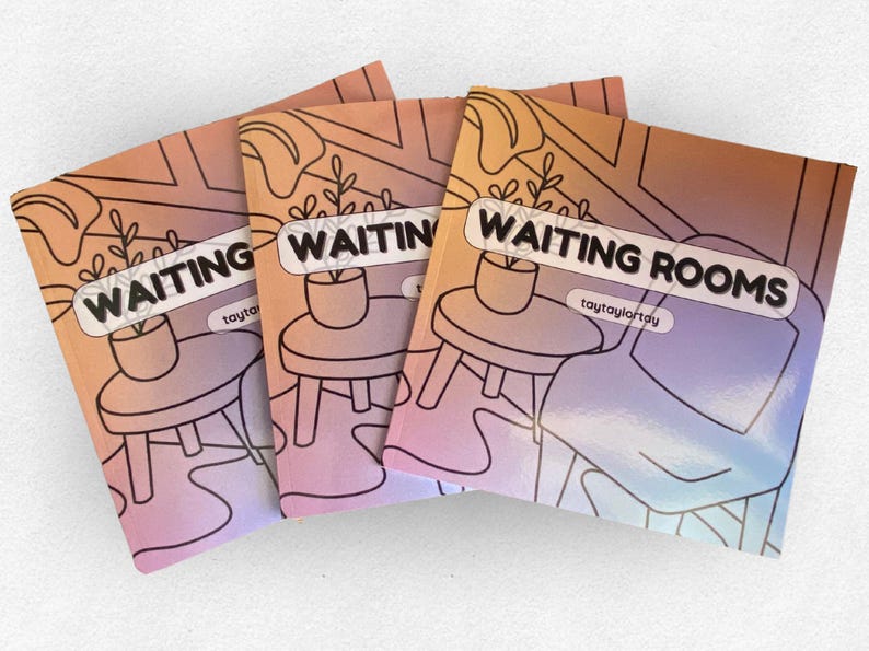 Waiting Rooms: Relaxing Coloring Pages to Pass the Time. Coloring Book ...