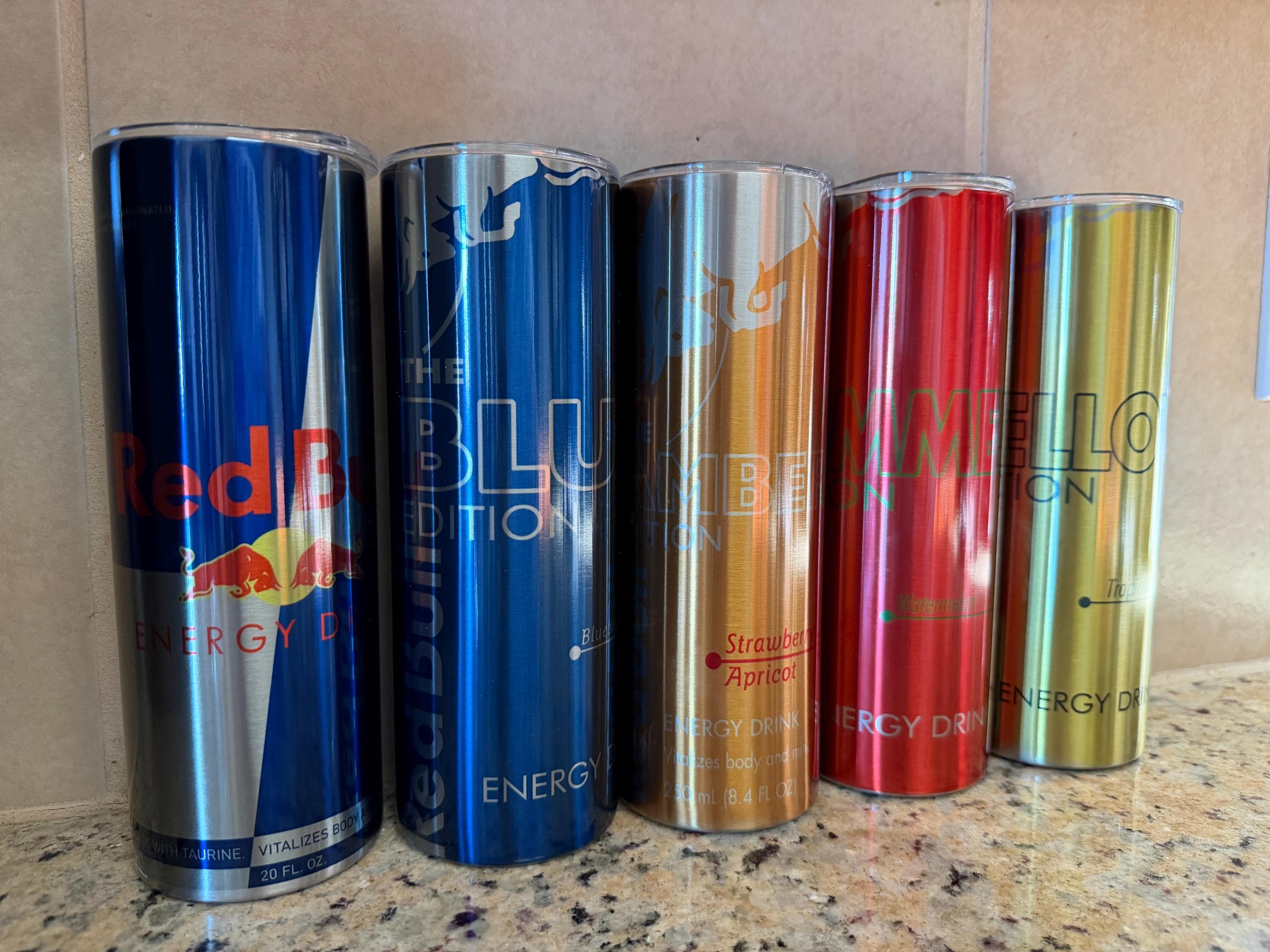 Red Bull Tumbler L Sugar Free Red Bull Tumbler L Redbull Tumbler L ...