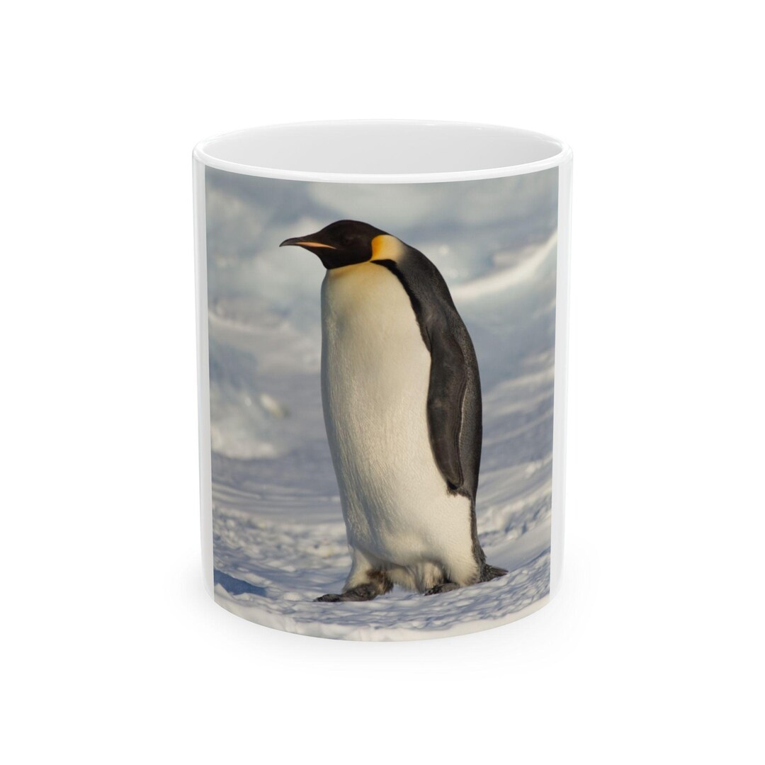 Emperor Penguin Ceramic Mug - Cute Animal Coffee Cup, Gift for Animal ...