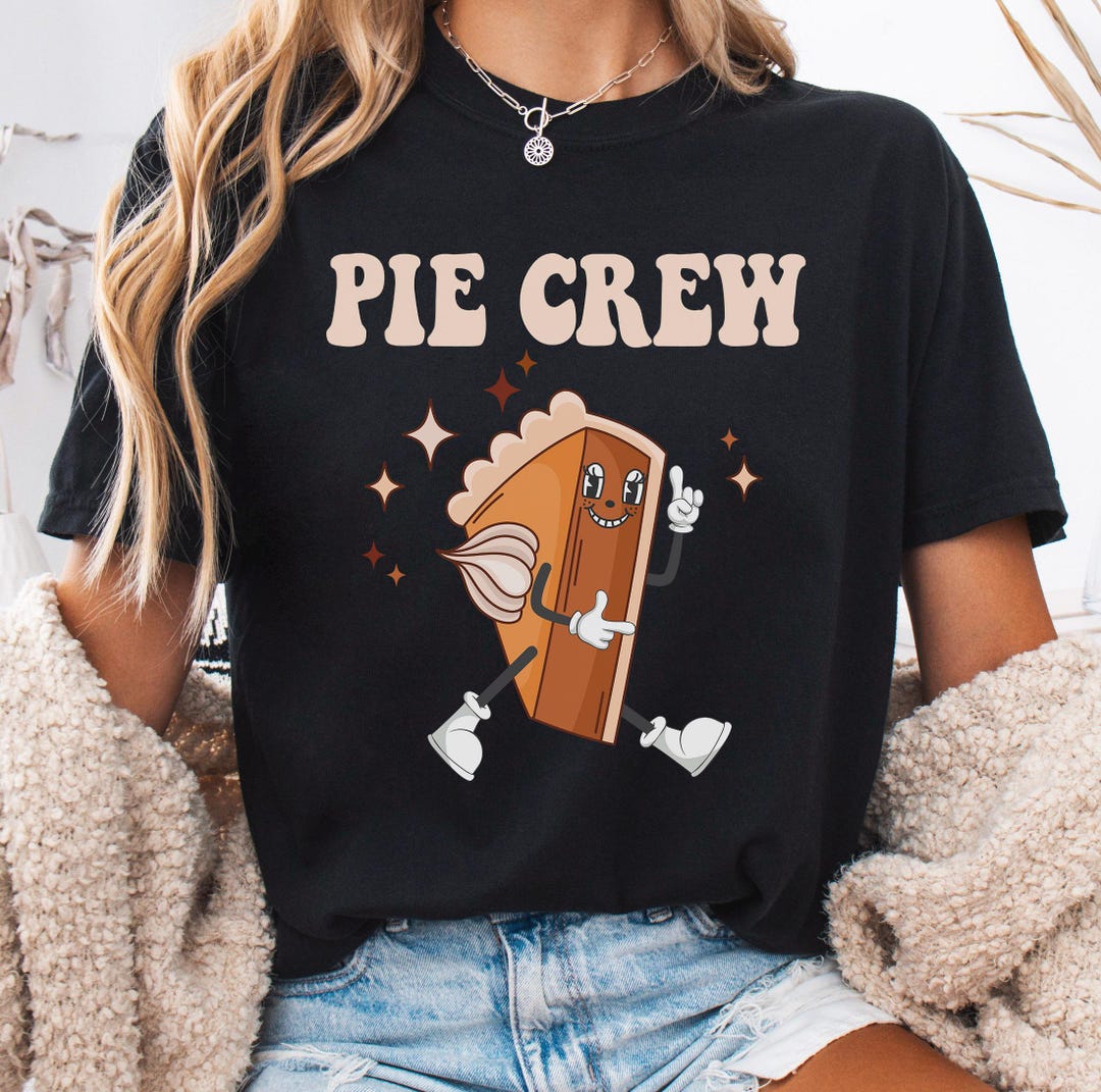 Pie Crew Png, Funny Pumpkin Pie Digital File, Thanksgiving Dessert Png ...