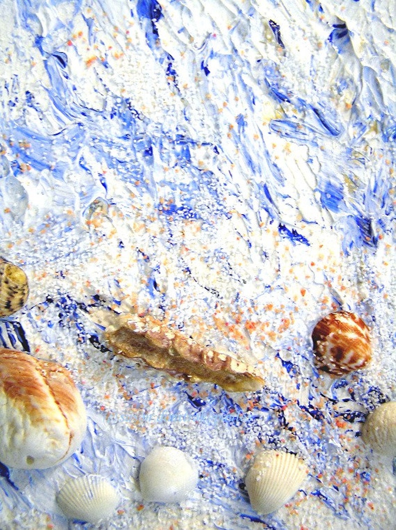 Original Bahama Dreams, Small Paintings, Mixed Media Acrylic Painting ...