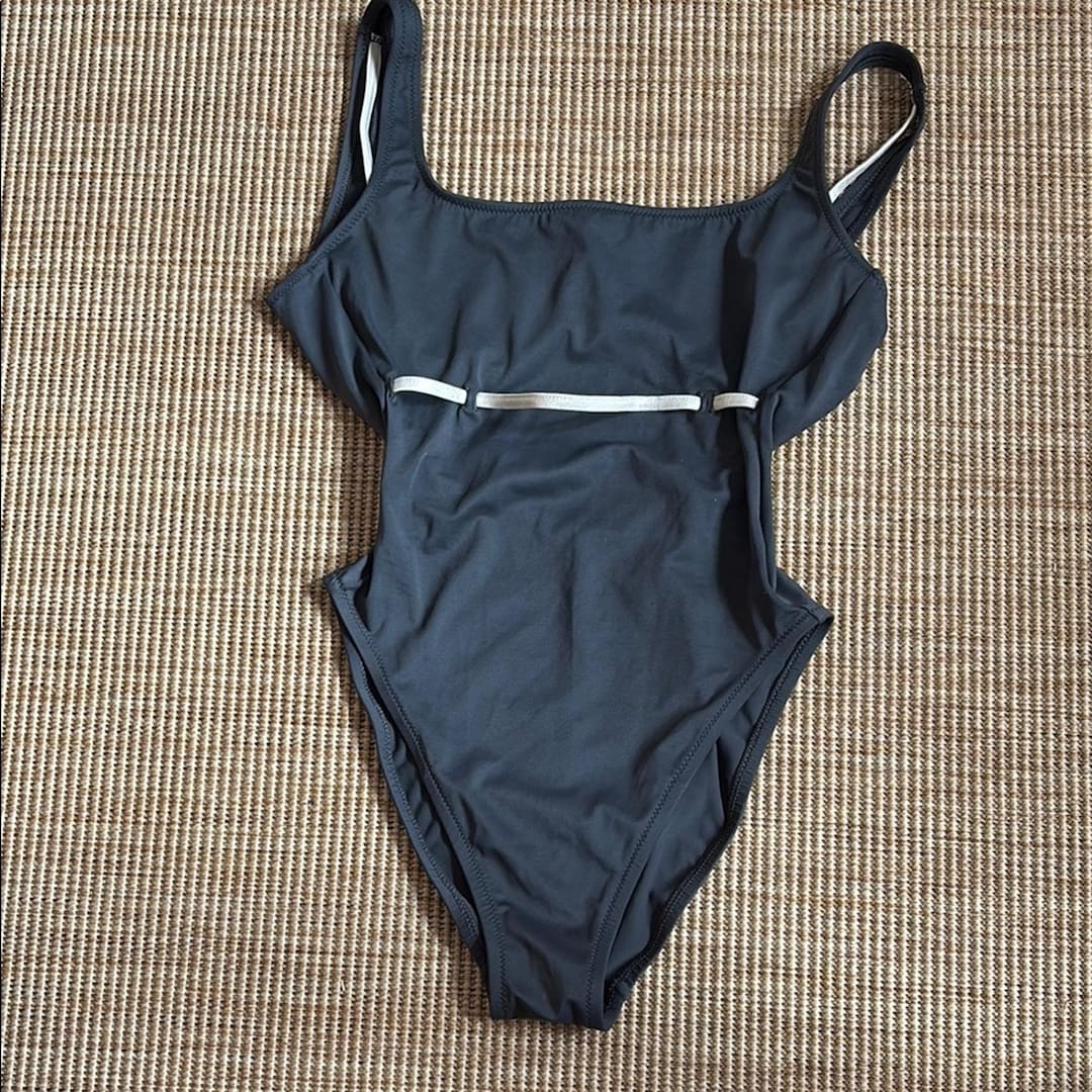 Oceano La Perla Grey One-piece Swimsuit Size M - Etsy
