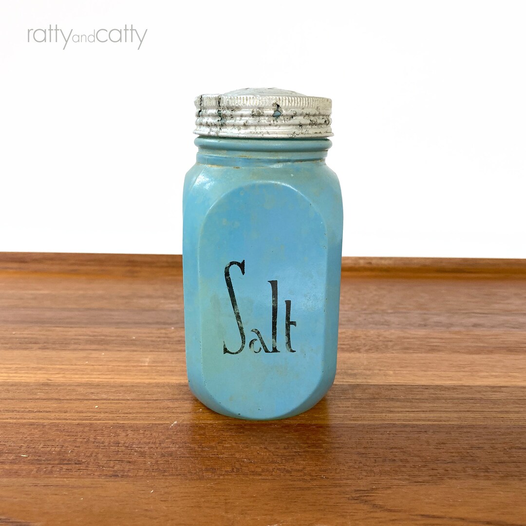 Antique Depression Glass Salt Shaker - Etsy
