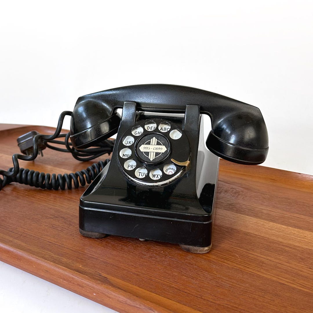 Antique Bell System Western Electric Telephone - Etsy