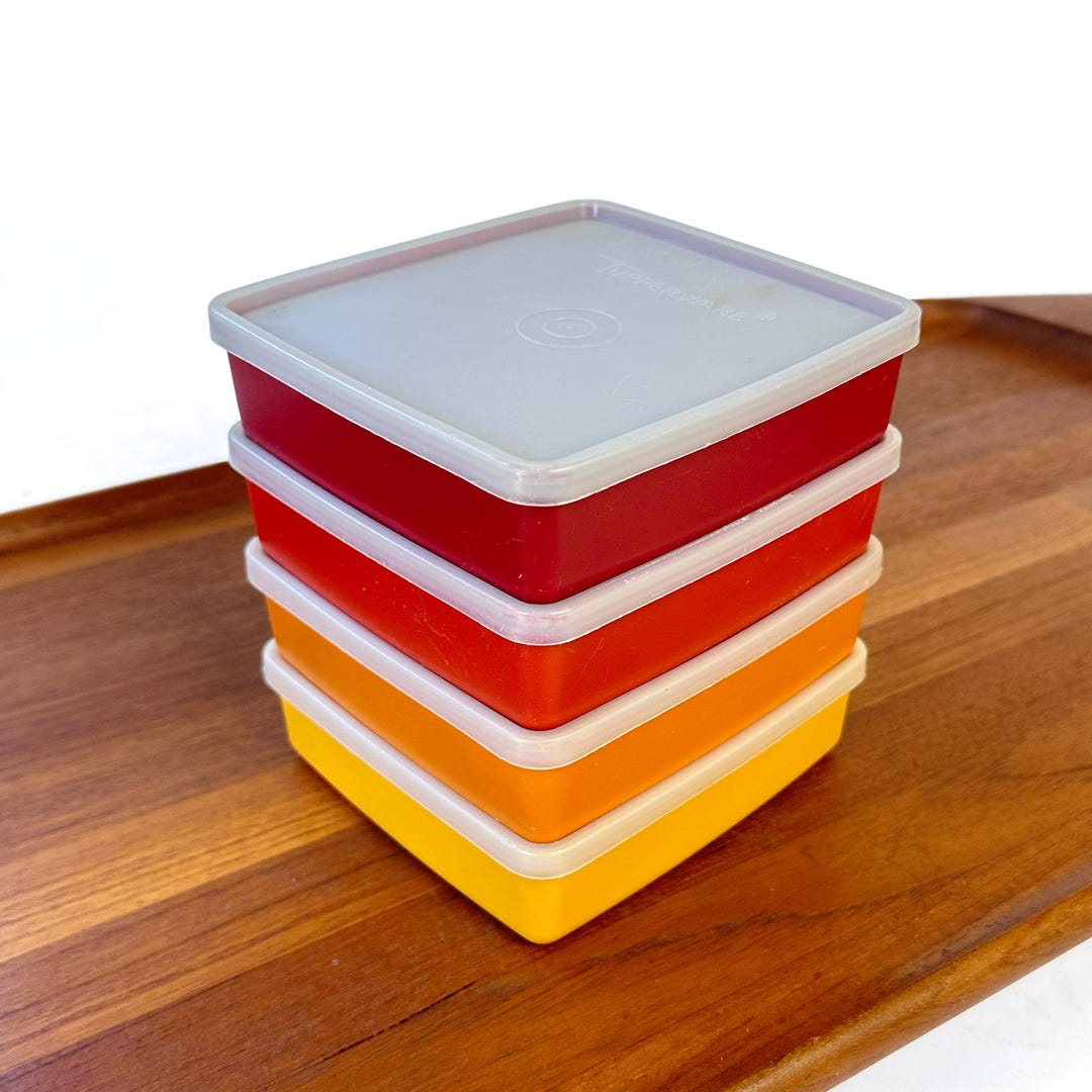 Vintage Tupperware Sandwich Keeper Set - Etsy