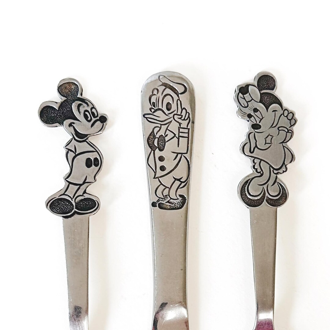 Mid-century Child/baby Walt Disney Flatware Set - Etsy