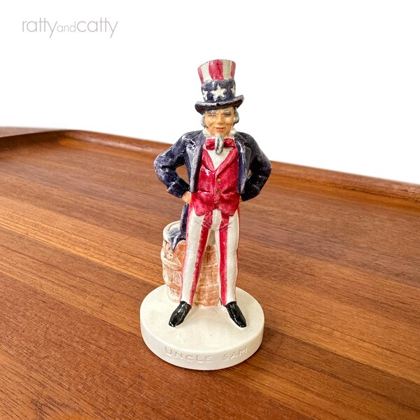 Uncle Sam Figurine - Etsy