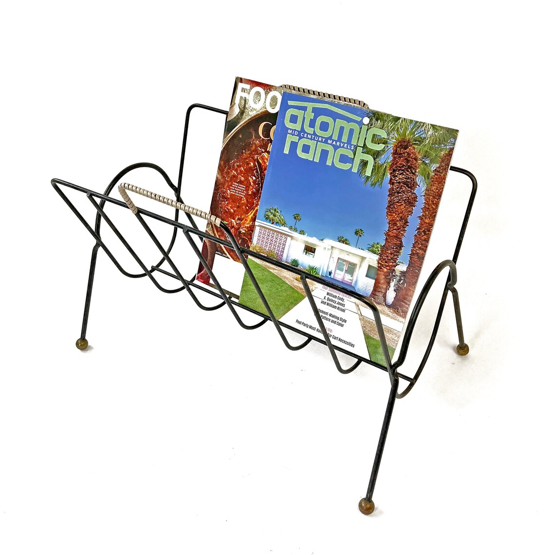 MCM Magazine Rack Book Holder - Etsy