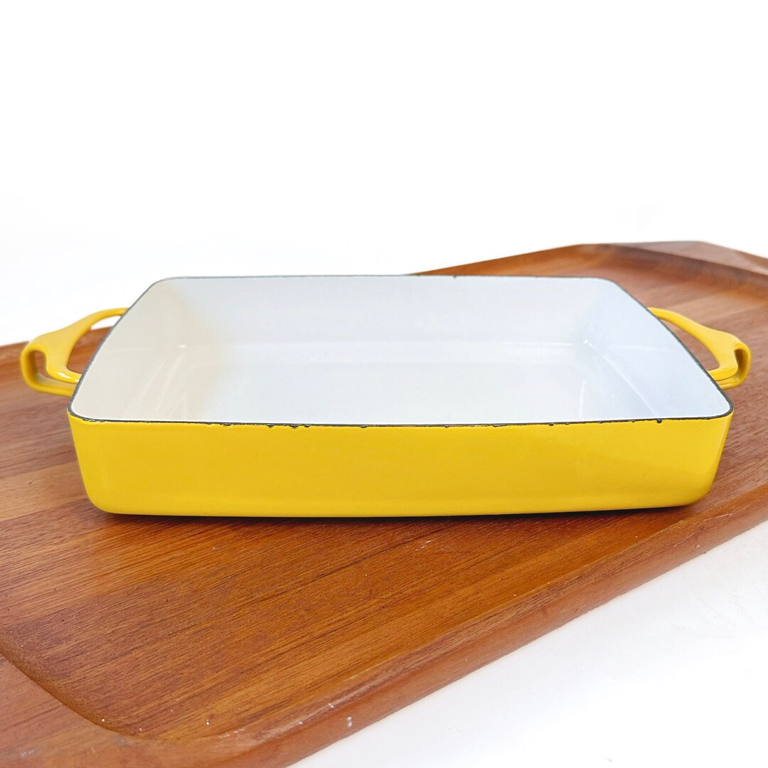 Midcentury Dansk Kobenstyle Enamel Lasagna Pan Yellow - Etsy
