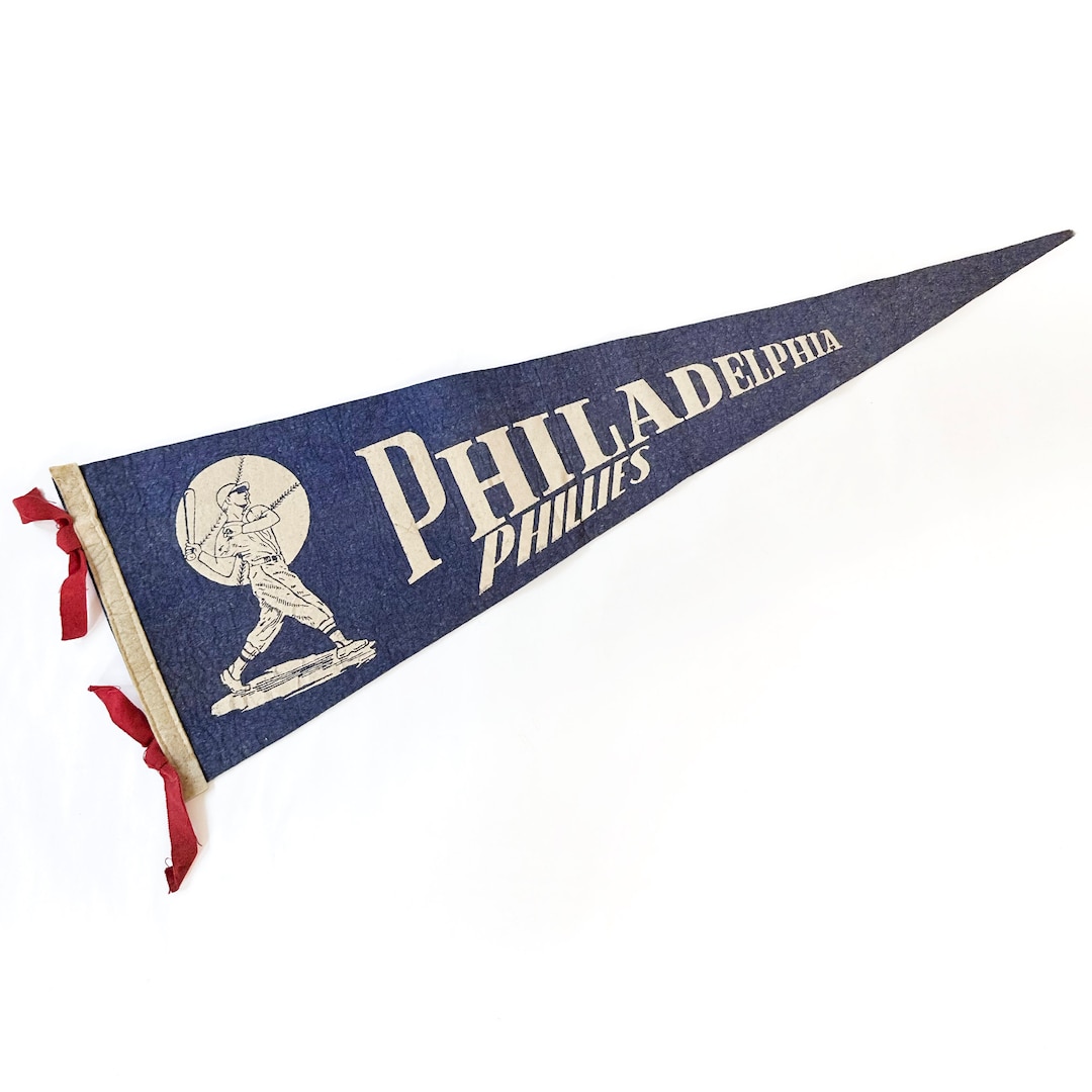 Vintage Philadelphia Phillies Pennant - Etsy