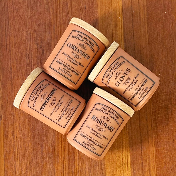 Henry Watson Spice Jars - Etsy
