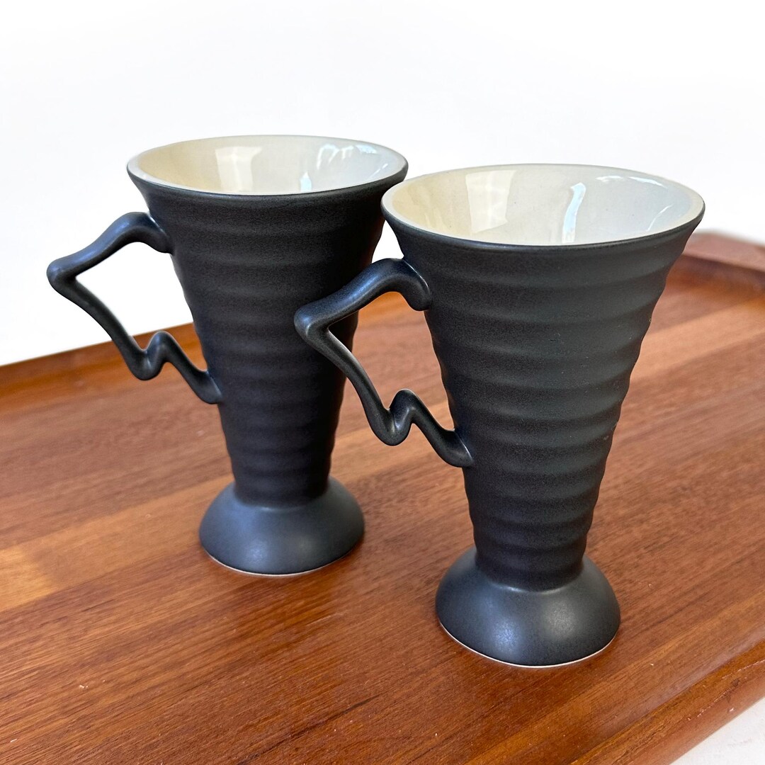Memphis Style Sofieb Mugs Set of 2 - Etsy