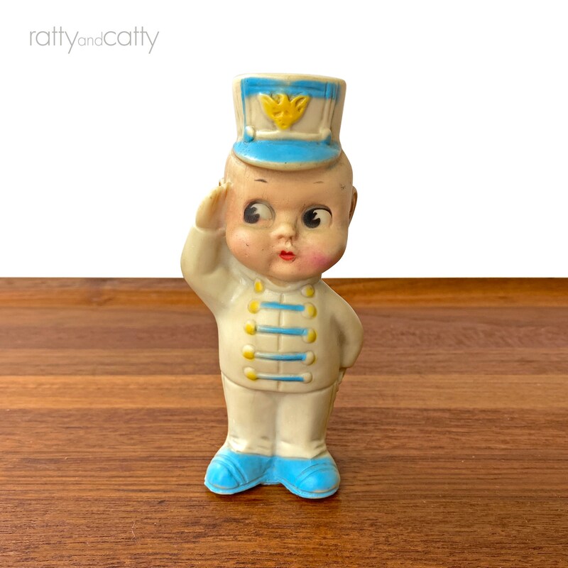 Vintage Squeak Toy - Etsy