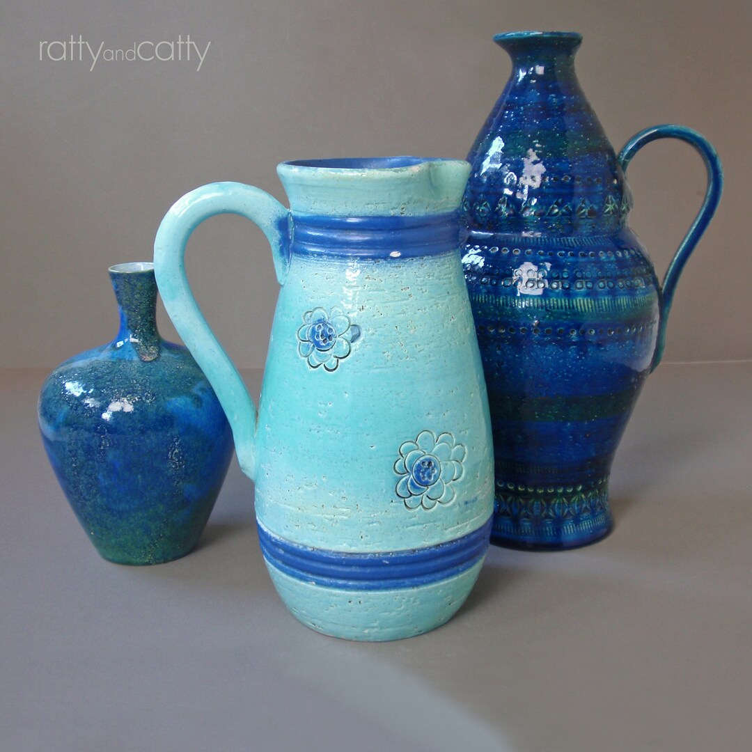 Vintage Bitossi Pitcher for Rosenthal Netter - Etsy