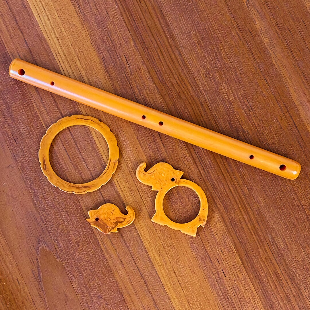 Vintage Bakelite Elephant Pieces - Etsy