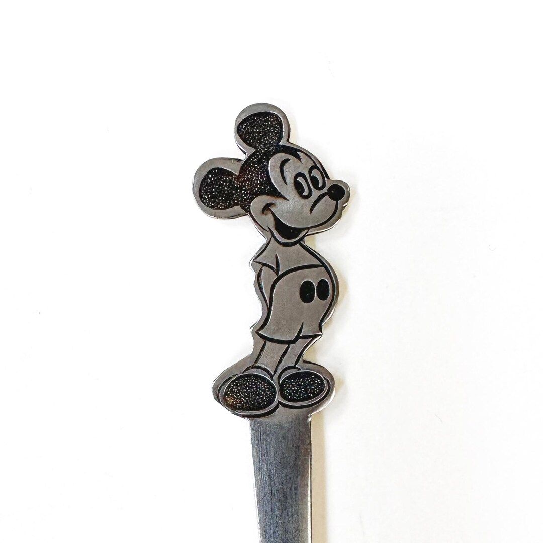 Mid-century Child/baby Flatware Mickey Mouse Fork - Etsy