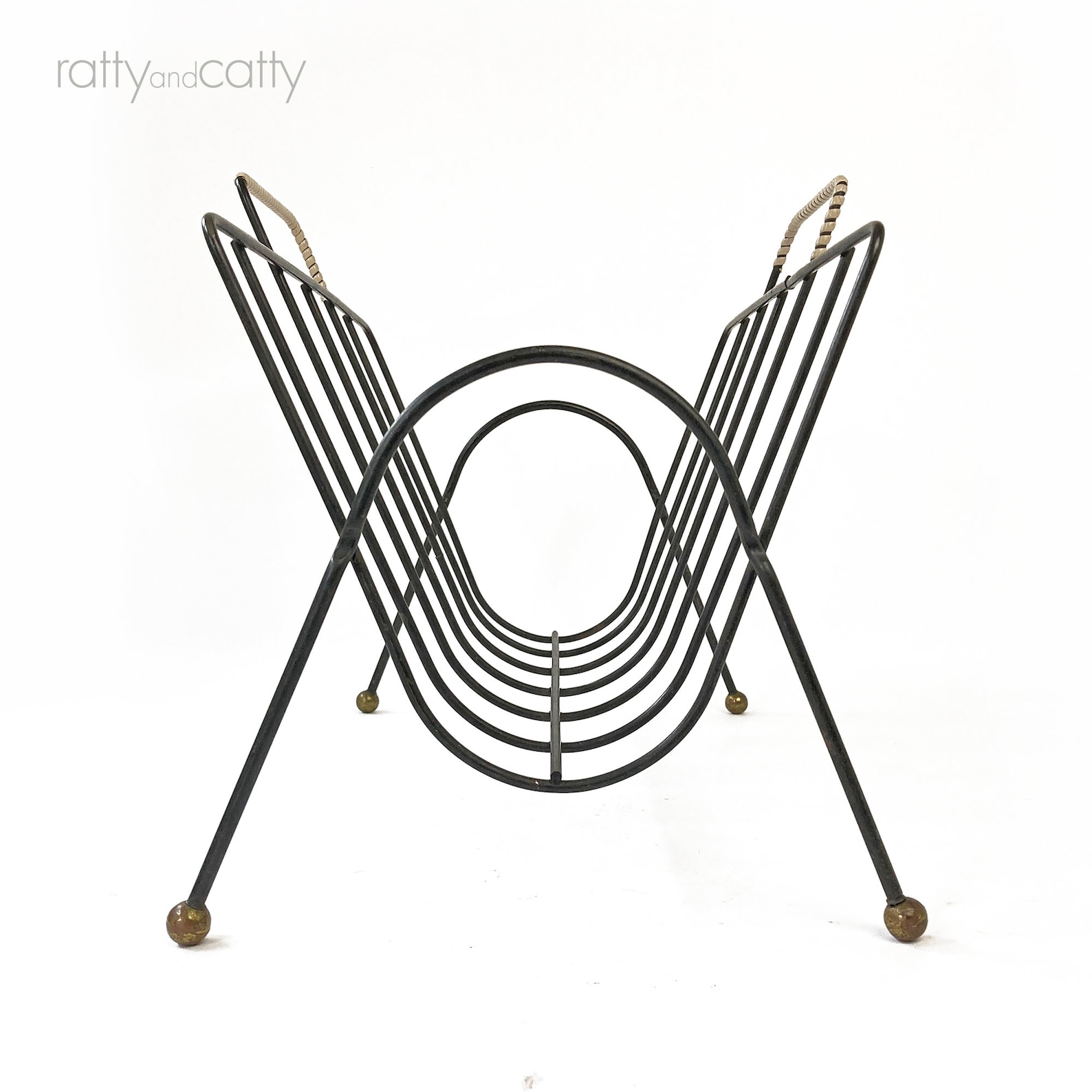 MCM Magazine Rack Book Holder - Etsy