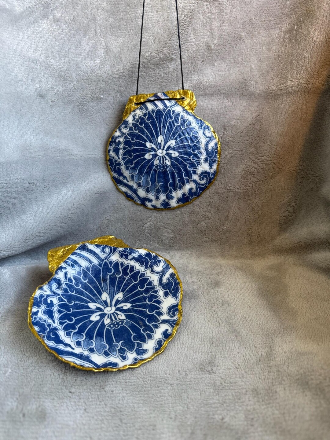 Hand-crafted Camino Pilgrim Keepsake Scallop Shells & Ring/trinket Dish ...