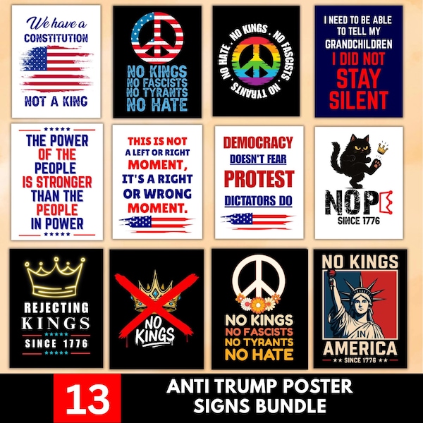 Anti Trump Signs for Protests - Etsy