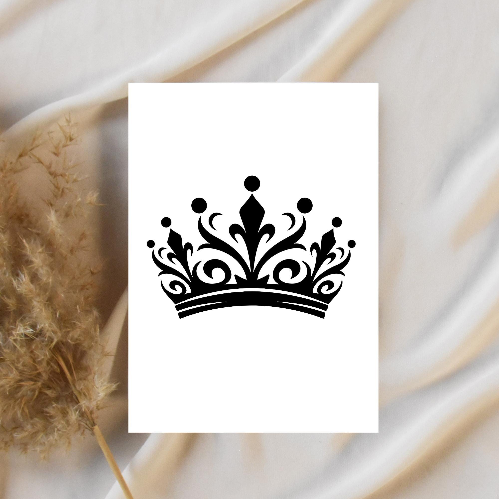 Royal Crown SVG Bundle: King, Queen, Princess (digital Download) - Etsy ...