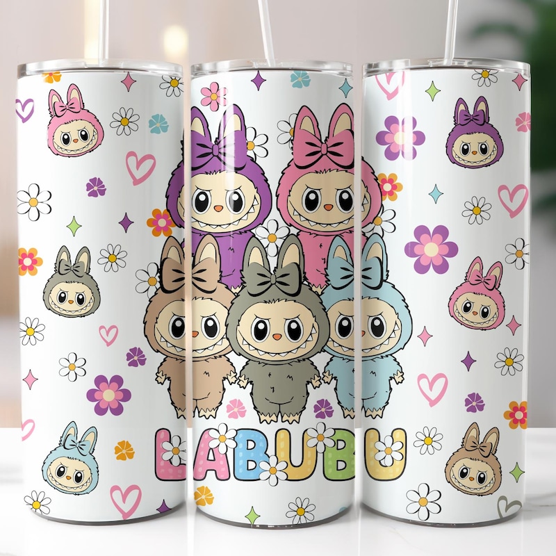 Labubu and Stitch Png - Etsy