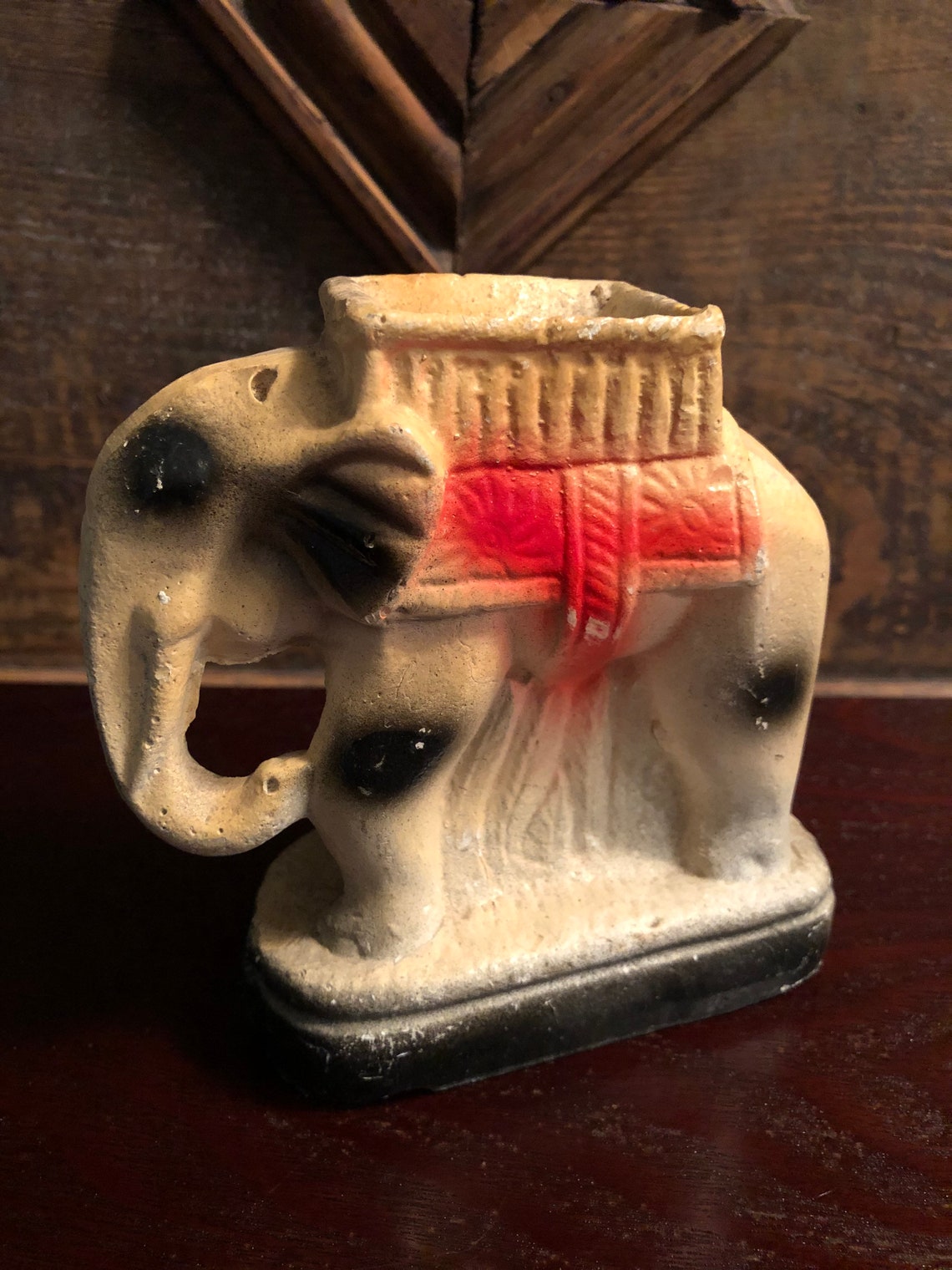 Vintage Elephant Chalkware Carnival Prize Circus Vintage | Etsy