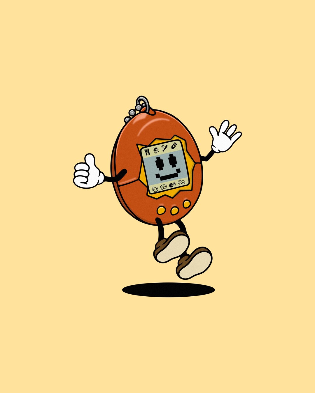 Retro 90s Tama Toy Character PNG - Etsy
