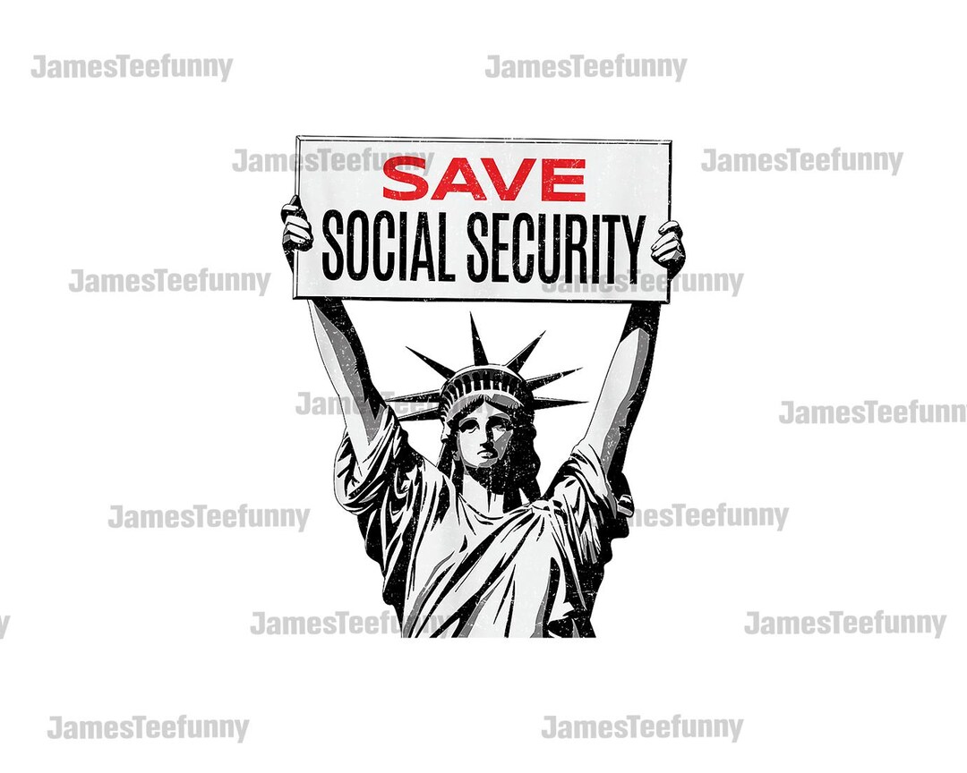 Save Social Security Png, Statue of Liberty Png, American Resist Png ...