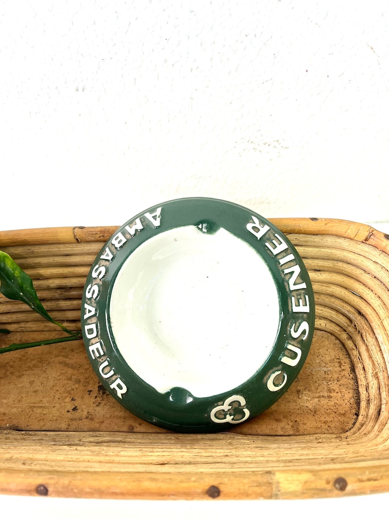 Vintage French Ashtrays, French Tip Trays, French Bistro - Etsy